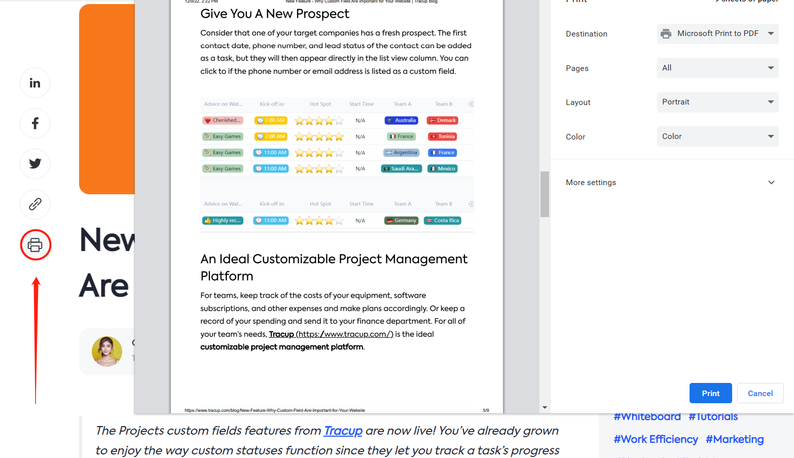 How to Use New Dashboard View to Benefit Your Team | Tracup Blog
